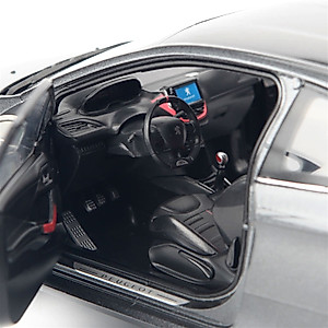 Models Vehicle Replica Car 1 18 Fit for Peugeot 208 GTI 2013 Simulation Scale Car Model Steel Diecast Toy Vehicle Collect Souvenir Collectible Gift 2023 2024