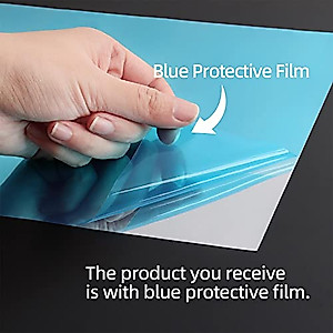 FunStick Flexible Mirror Stickers Wall Stickers 12"x78.8" Self Adhesive Non Glass Safety Mirror Stickers Reflective Peel and Stick Mirror Paper Roll for Crafts Fun House Party Mirror Wall Decor PET