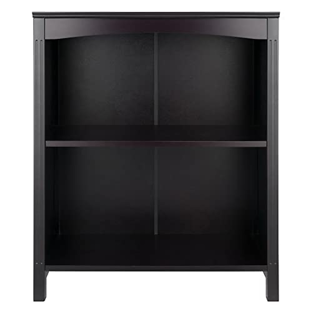 Winsome Terrace Storage Shelf 3-Tier Wide in Espresso, 26-Inch