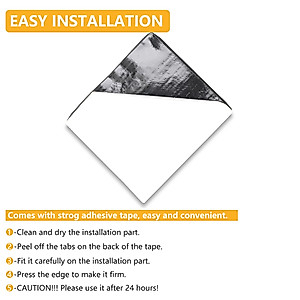 RERPRO Center Console Organizer Storage Compatible with 2021 2022 2023 2024 2025 Ford Bronco 2/4 Door Interior Accessories Armrest Tactical Webbing Molle Panel, 1 Pack Black