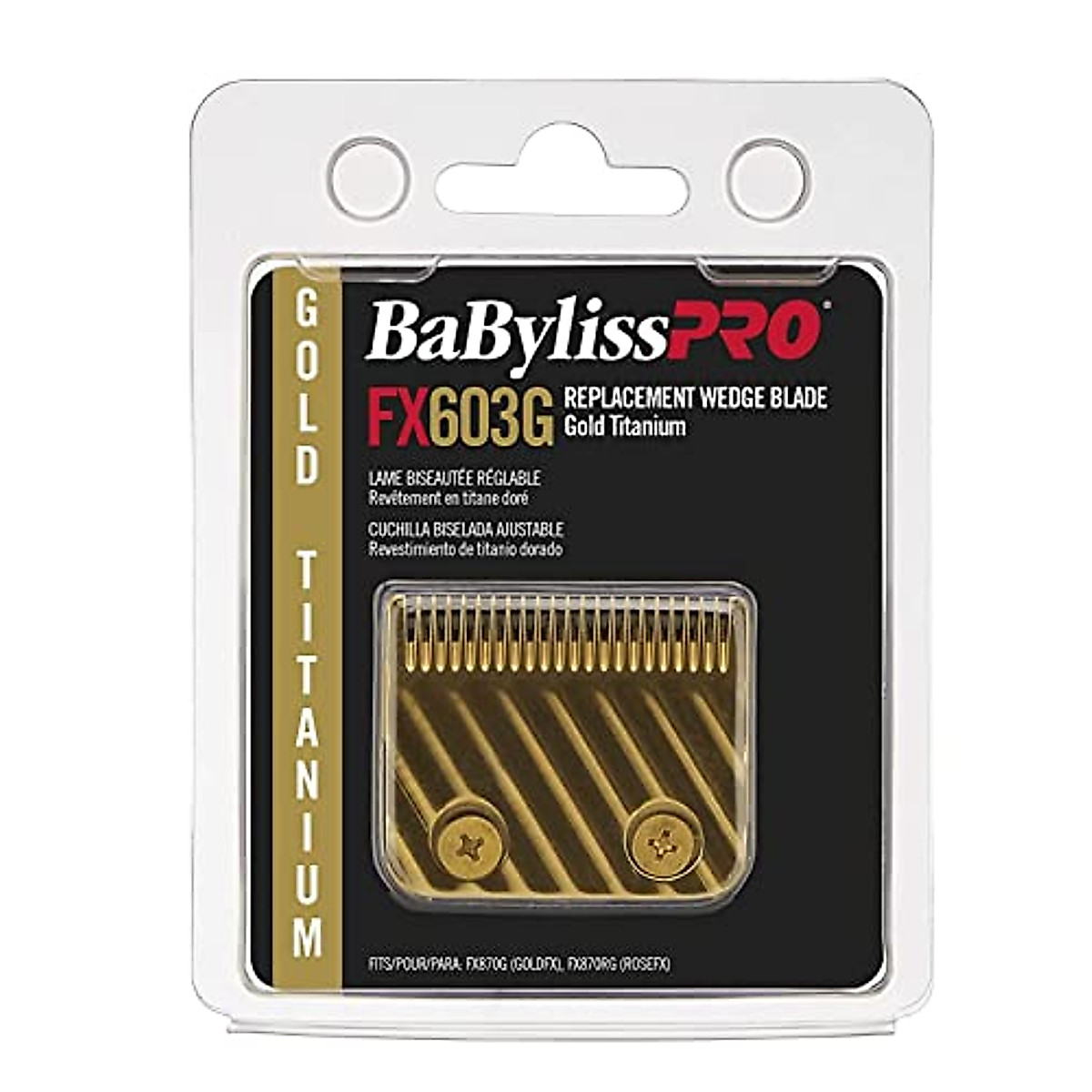 BaBylissPRO BaBylissPRO Barberology Gold Wedge Replacement Blade, 1 ct.
