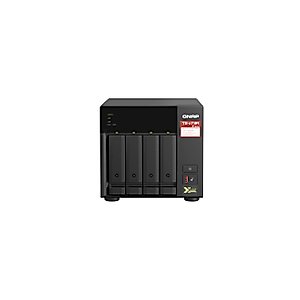 QNAP TS-473A-8G SAN/NAS Storage System, Black