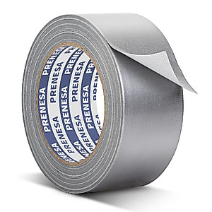 Prenesa Duct Tape Heavy Duty Waterproof - 1.88" Wide x 35Yards Adhesive Weatherproof Flexible Multi Use Duct Tape Ideal for Pipe/Sealing/Metal Repair/Insulation, 1 Roll