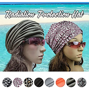 ZAMAKS Unisex Anti Radiation Cap,Multicolor EMF Protection Hat Microwave Protection Beanies Protect The Body from Radiation Injury (Color : J, Size : One Size)