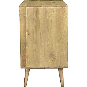 Cambridge Parkview 3-Drawer Mango Wood Chest in Natural, 33.5"W x 18"D x 31.5"H, 988010-NAT