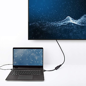 Cable Matters Uni-Directional HDMI to DisplayPort Adapter for Desktop and Laptop Computers (HDMI 2.0 to DisplayPort 1.2) with 4K 60Hz Video Resolution - Not Compatible with PS5 or Xbox Series X/S