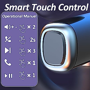 Loluka Wireless New Clip On Ear Clip Bone Conduction Headphones Bluetooth Earbuds Comfortable and Fitable for All Type Ears True Wireless Earbuds Stereo Sound IPX4 Waterproof Black