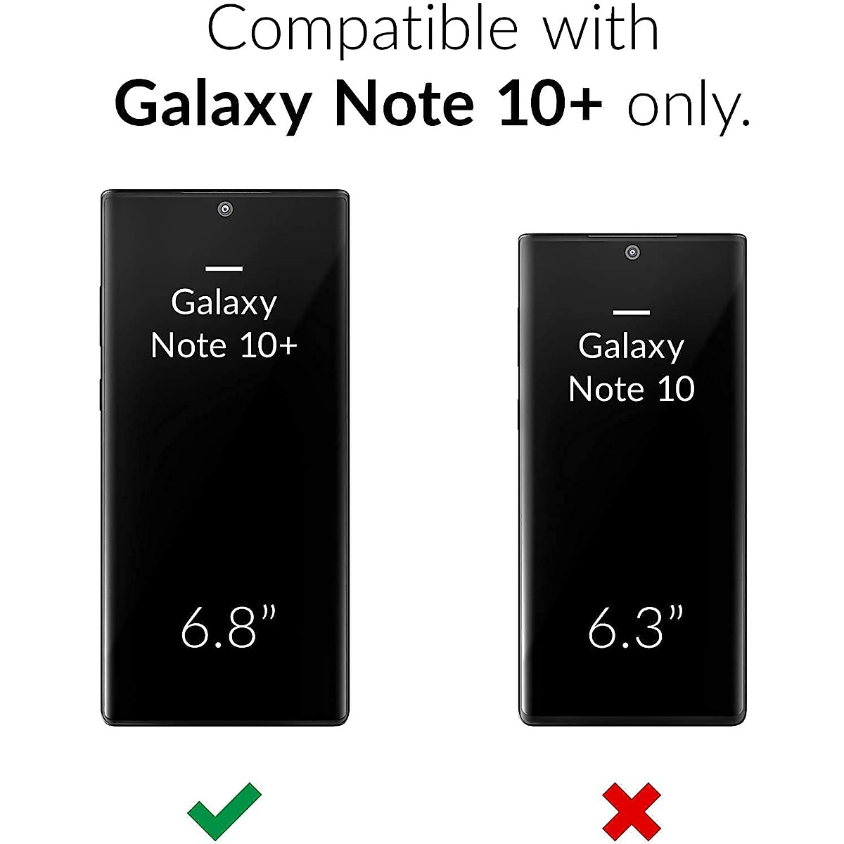 NGB Supremacy for Galaxy Note 10+ (Plus) Phone Case with Screen Protector (Flexible TPU), Ring Holder/Wrist Strap Lanyard, Glitter Floating Liquid Cute Case for Samsung Note 10 Plus Pink/Aqua