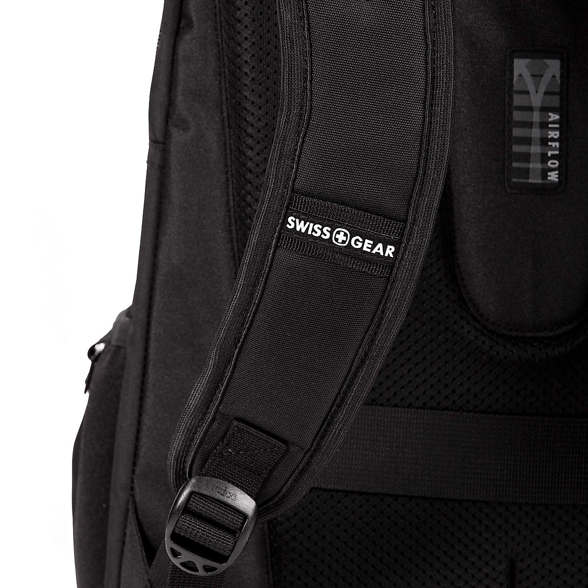 SwissGear 5698 Laptop Backpack, Black, 17-Inch