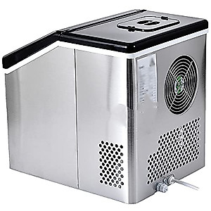 BybAgs ICES Ice Maker Home Small Automatic Icehine Large Capacity 24H Icehine Commercial Milk Tea Shop