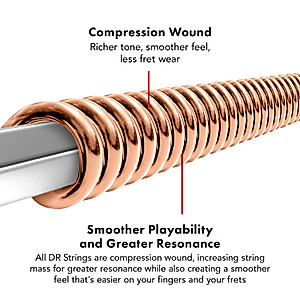 DR Strings Rare - Phosphor Bronze AcousticHex Core 12-54