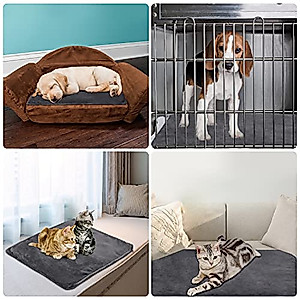 ENJOY PET Dog Heating Pad, Pet Heating Pad with 12 Level Timer and Temperature, Indoor Pet Heating Pads for Cats Dogs with Chew Resistant Cord, Long-Time Working Electric Pet Heated Mat