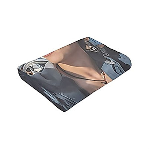 Outer Blankets Banks Television Series Rudy Pankow as JJ and Super Soft and Comfortable Fleece Blankets for Sofa,Office Bed car Camp Couch 50" X40"