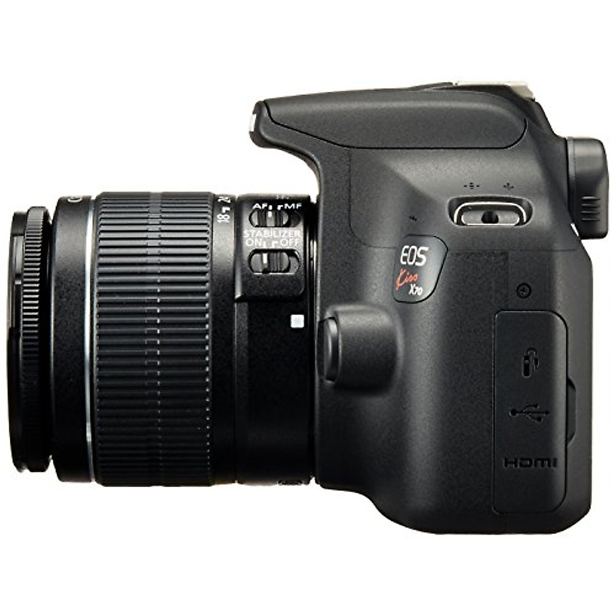 Canon EOS Kiss X70 with EF-S18-55mm F3.5-5.6 IS II - International Version (No Warranty)