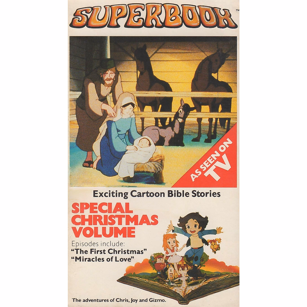 Superbook Special Christmas Volume (VHS Video)