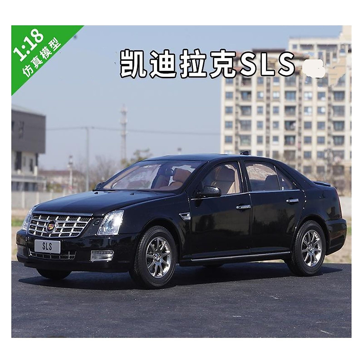 Alloy Resin Car Vehicle Model 1 18 Fit for Cadillac SLS Xts Static Diecast Scale Alloy Car Model Static Display Adult Collection Toys Festive Deluxe Gift (Color : B)