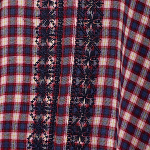 JAG Jeans Women's Casper Chambray Shirt, Mini Window Pla, Small