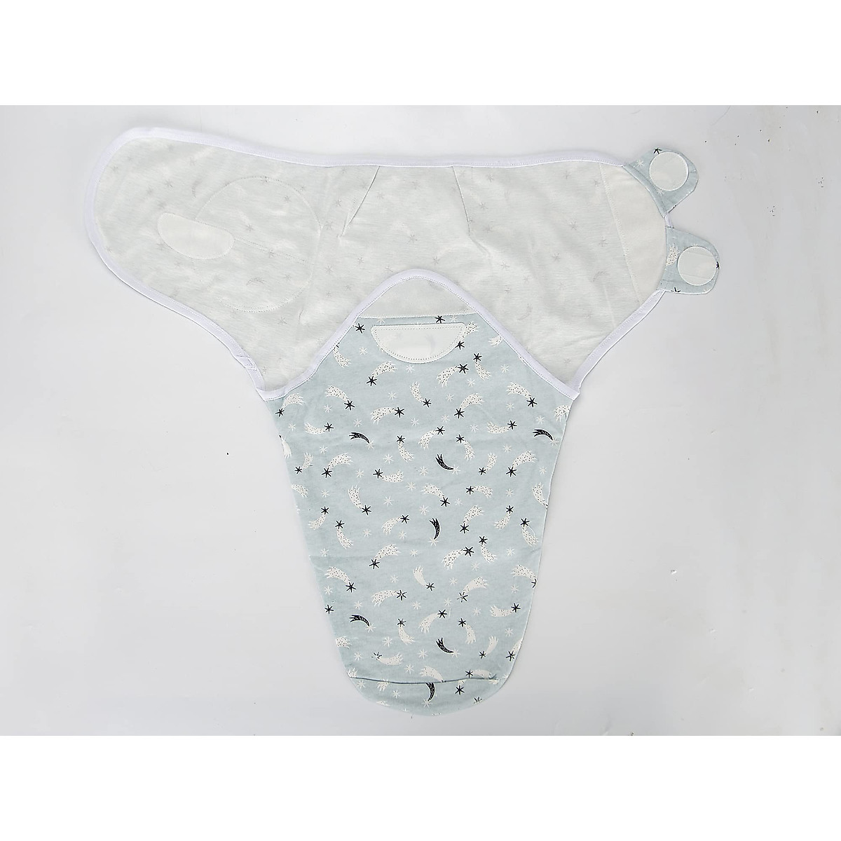 Swaddle Blankets Baby Boy Girl, 3 Packs Adjustable Sleep Wrap for Unisex Infant, Soft Cotton Swaddling Sack (BB-4, 0-3 Months)