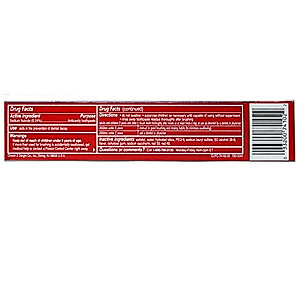 Close-Up Anticavity Fluoride Toothpaste Gel Cinnamon - 6 oz, Pack of 6