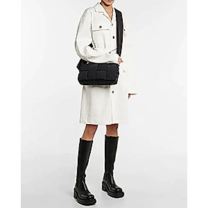 Puffer Woven Bag Women Padded Designer Crossbody Bags Puffer Tote bags Woven Purse Down Shoulder Bags for Women