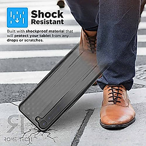 Rome Tech Holster Case with Belt Clip for Samsung Galaxy S23 6.1" [ONLY] Slim Heavy Duty Shell Holster Combo - Rugged Phone Cover with Kickstand Compatible with Samsung Galaxy S23 - Black Lines