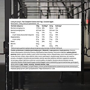 Lenny & Larry's The Complete Cookie, Caramel Apple, Soft Baked, 16g Plant Protein, Vegan, Non-GMO 4 Ounce Cookie (Pack of 12)