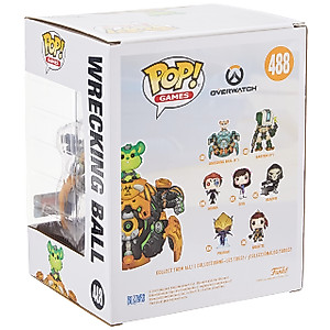 Funko Pop! Games: Overwatch - 6 Inch Toxic Wrecking Ball Vinyl Figure, Fall Convention Exclusive, Amazon Exclusive
