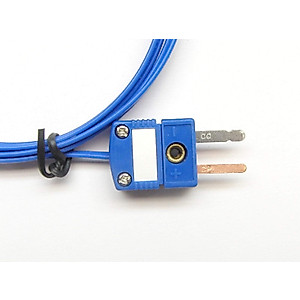6 ft T-Type Thermocouple with PFA Plastic Insulation Probe FT-260