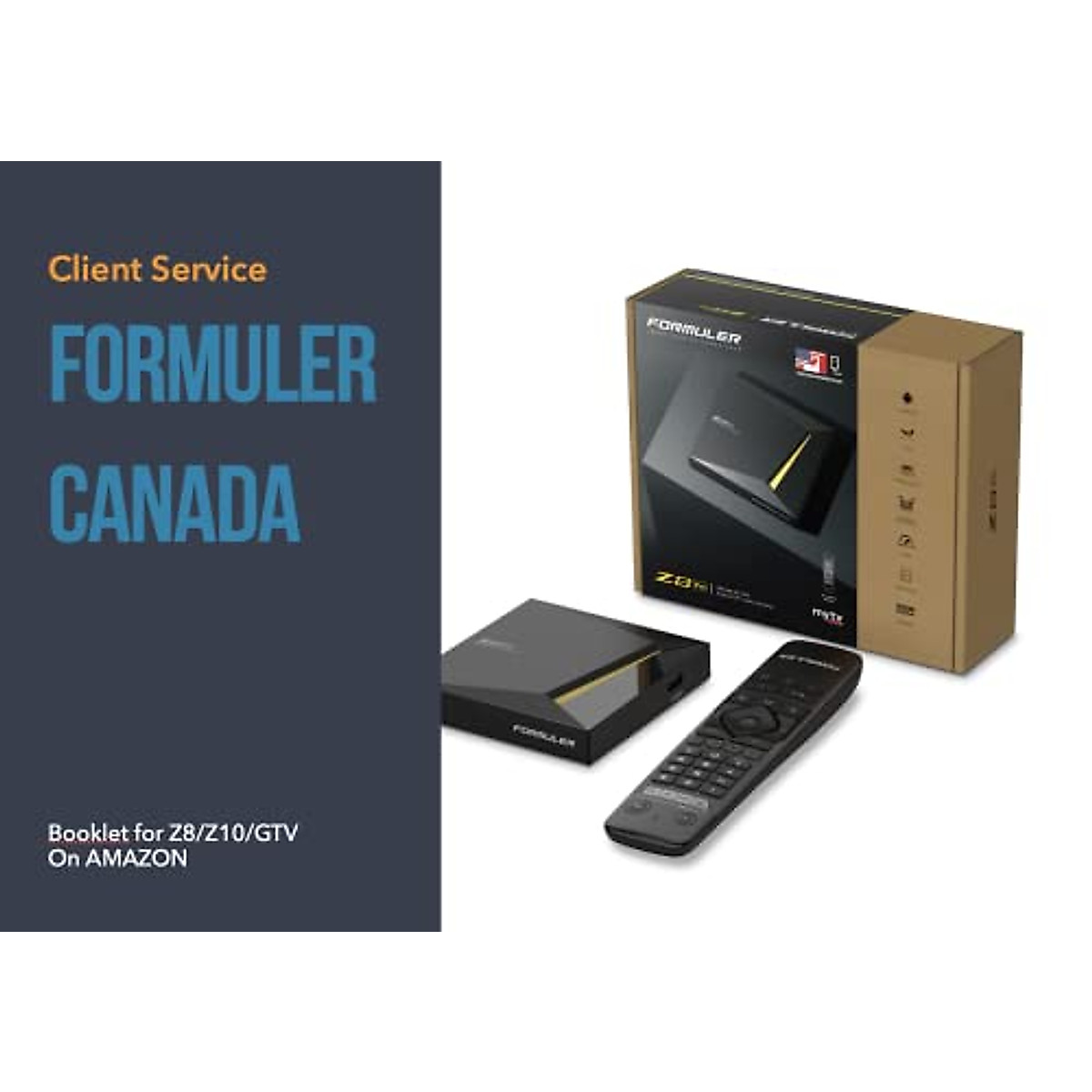 Dramlink.ca Formuler Z10 Pro + Keyboard + Retractable USB Port