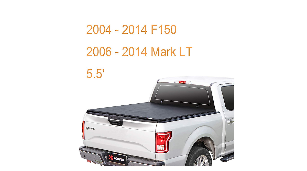 Xcover Soft Locking Tonneau Cover for Ford F150 & Lincoln