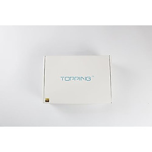 Topping D10s DAC HiFi USB DAC XU208 ES9038Q2M DSD256 384kHz USB Input Coax/Opt/RCA Output Mini Desktop Audio Decoder (Silver)