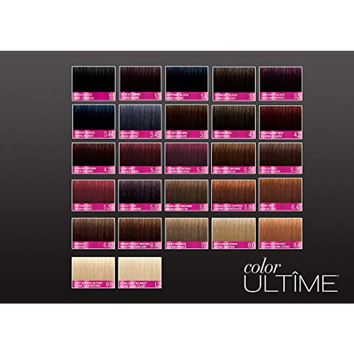 Schwarzkopf Color Ultime Metallic Permanent Hair Color Cream, 6.86 Sparkly Light Brown, 1 Count