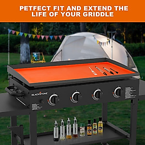 Silicone Griddle Mat for Blackstone 28 Inch Griddle,Heavy Duty Silicone Mat,Blackstone Silicone Griddle Cover To Protect Grill Top Clean from Insects and Dust