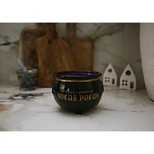 Disney Halloween Candy Bowl Hocus Pocus Cauldron Gifts and Decor l | Cute Ceramic Halloween Decor Gifts For Men and Women And Kids | Official Licensee | 1 Set