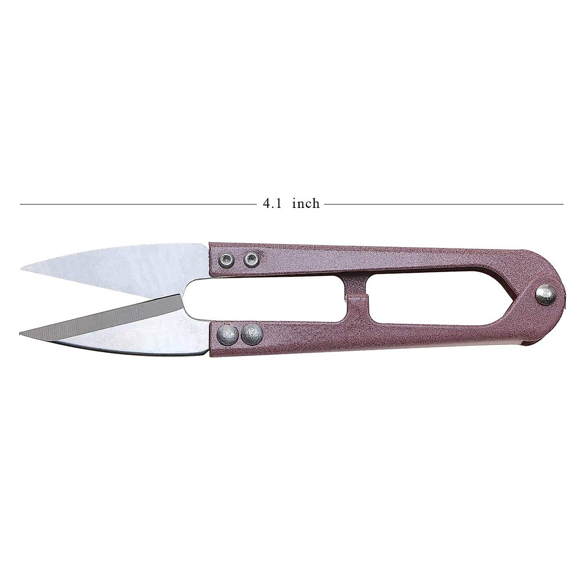 DEEINN 4.1inch Sewing Scissors( pack of 3 )Yarn Thread Cutter Small Snips Trimming Nipper - Great for Stitch, Mini DIY Supplies (Multicolored-3)