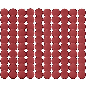 S SATC Premium PSA Sanding Discs 6 Inch 100 PCS 60 80 120 180 240 320 400 600 800 1000 Grit Aluminum Oxide Self Stick Adhesive Sanding Discs for Random Orbital Sander and Belt Disc Sander