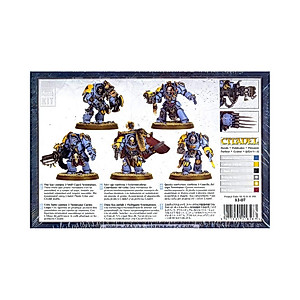 Games Workshop Wolf Guard Space Marine Terminator Squad Warhammer 40k