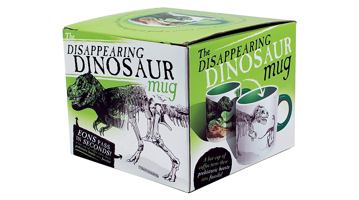 Disappearing Dino Mug - Heat Sensitive Dinosaur Coffee Cup | Educate ...