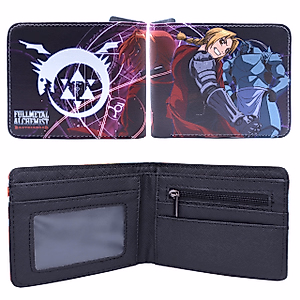 Amatensu Anime Characters Winry Rockbell wallet Alphonse Elric wallet Edward Elric wallet B
