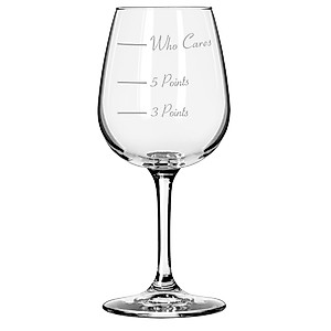 Caloric Cuvee The Points Glass Wine Glass