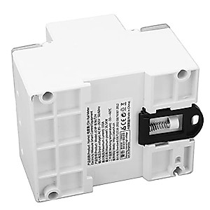 WiFi Electric Meter, Sharing Management AC85‑265V Double Alarms APP Control Smart Power Monitor with 2.4in TFT Display for Shopping Mall