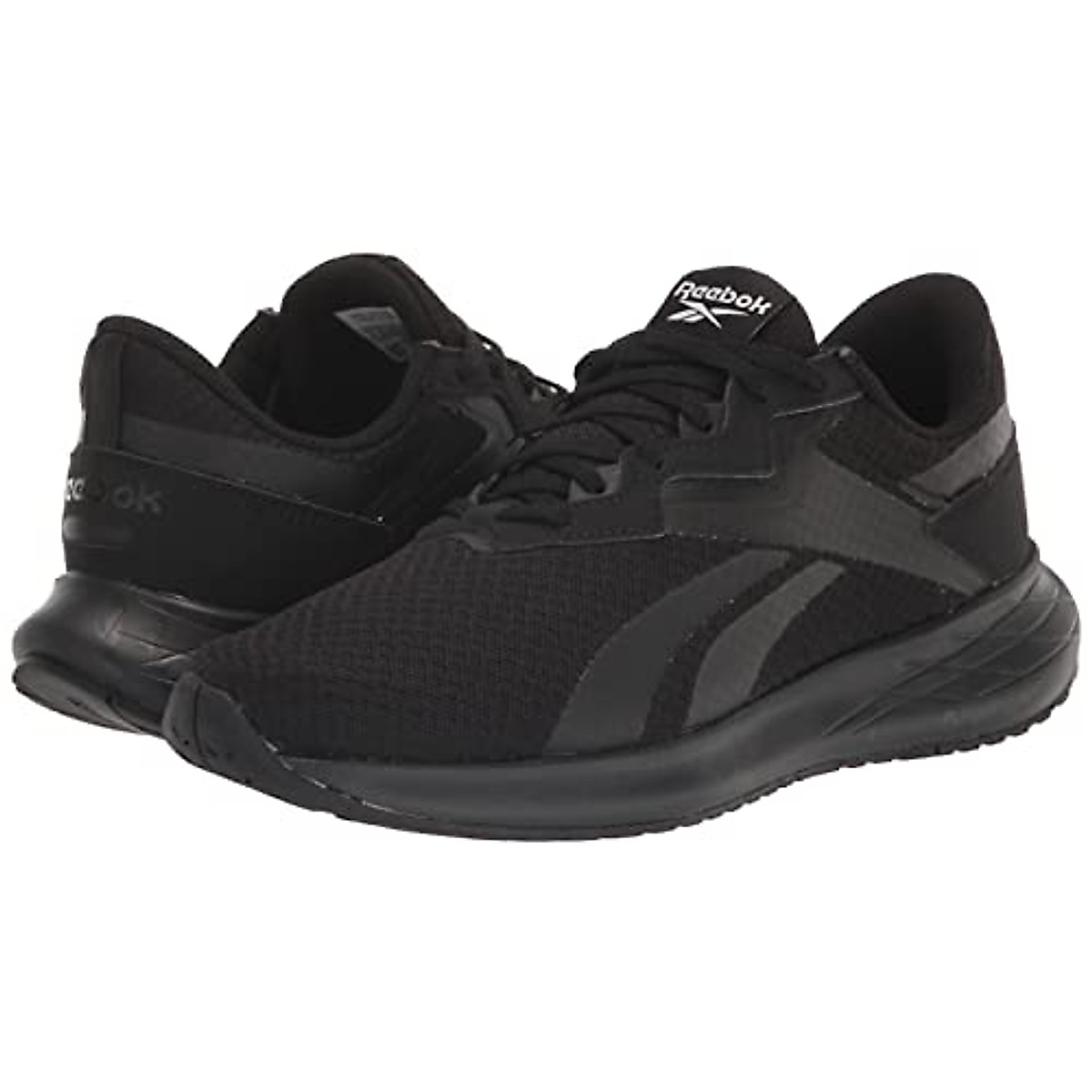 Reebok Women's Energen Plus 2.0 Running Shoe, Black/White, 8.5
