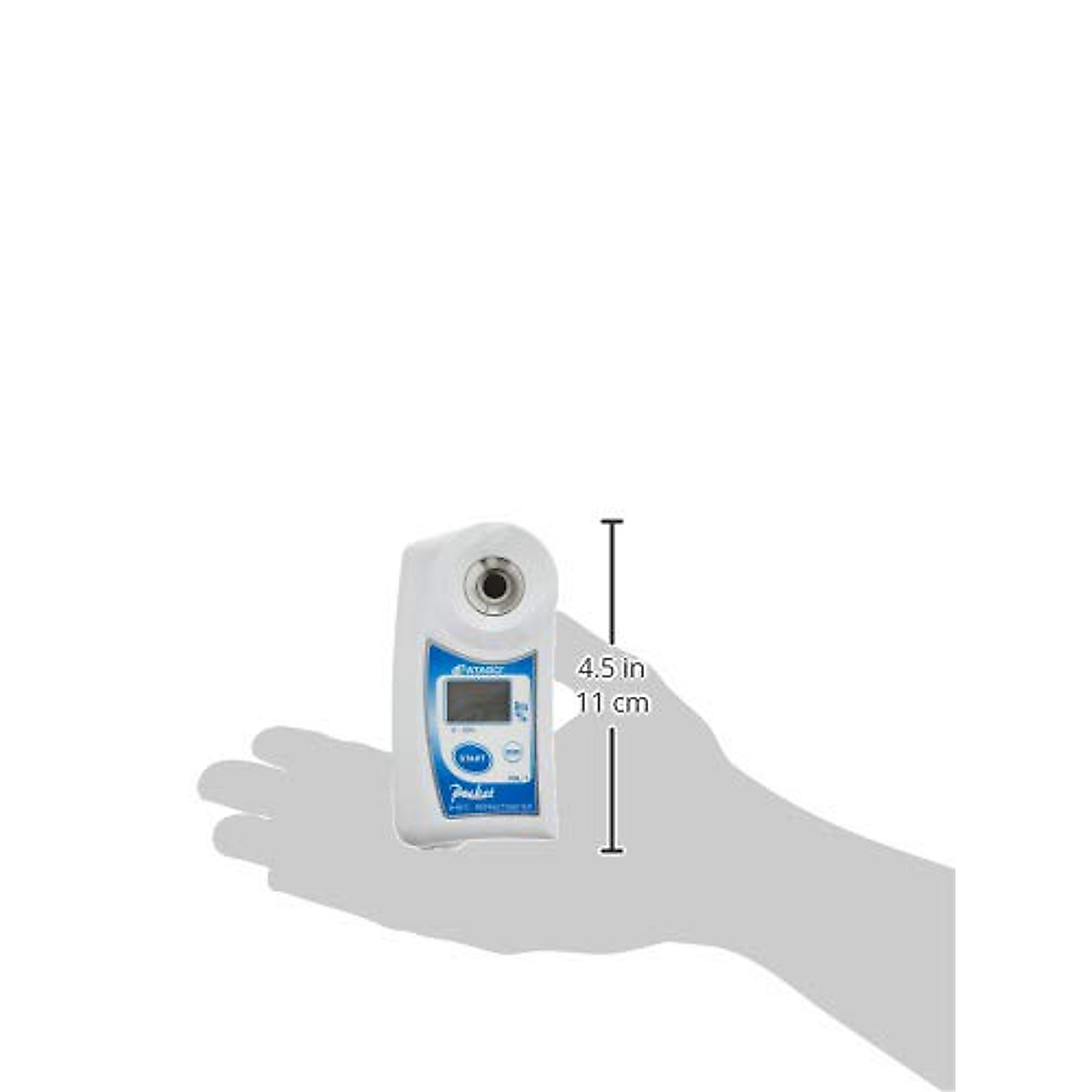 ATAGO PAL-1 0.0-53.0% BRIX, (3810) Digital Hand-HELD Pocket Refractometer