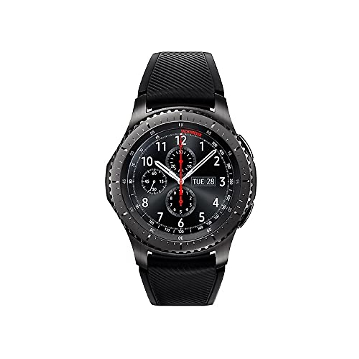 Samsung Gear S3 Frontier 46mm Smartwatch - SM-R765 LTE – Verizon –Phone, Black (Renewed)