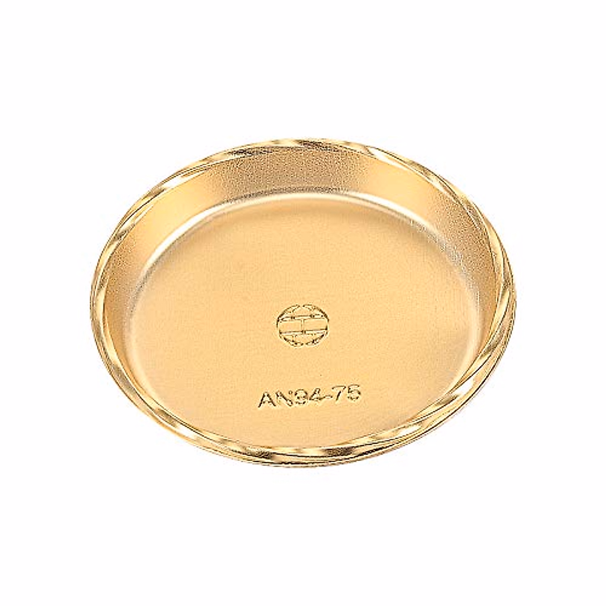 Abuhem 3 Inches Mini Cake Boards Stands Rounds 100pcs, Disposable Gold Mousse Cake Circle Cardboard with Coated Greaseproof Base Perfect for Cake Decorating for Wedding, Birthday, Party, Home (Gold)