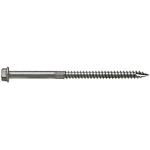Simpson Strong-Tie SDS25412MB Strong-Drive SDS Heavy-Duty Connector Screw — 1/4 in. x 4-1/2 in. DB Coating (100-Qty)