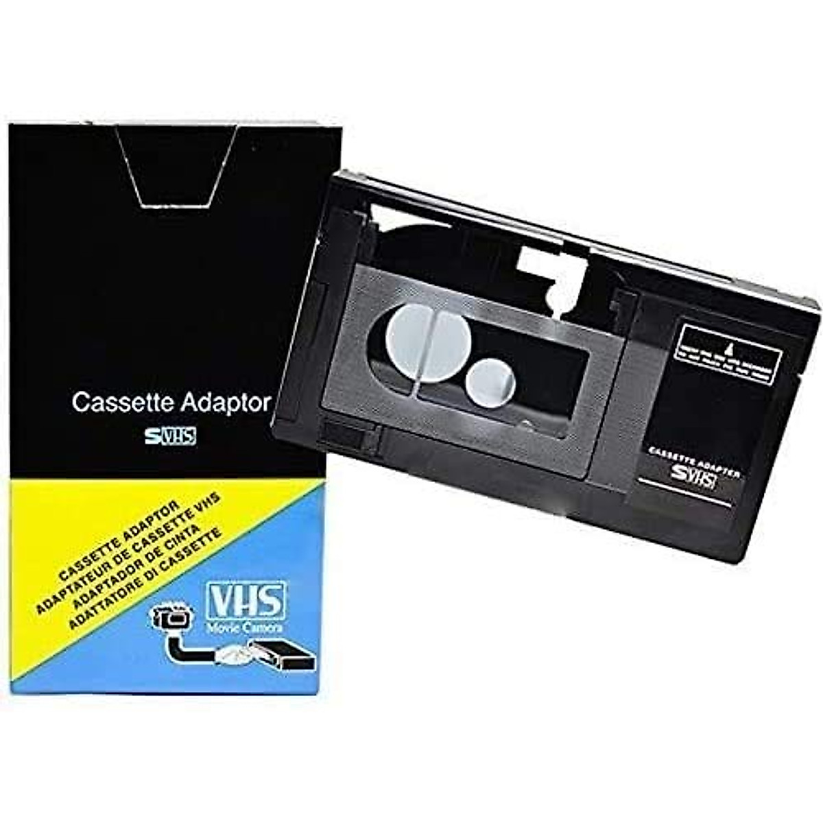Cassette Adaptor camcorders svhs VHS-C to vhs ORIGINAL sealed factory