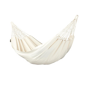 LA SIESTA® Modesta Latte - Organic Cotton Single Classic Hammock