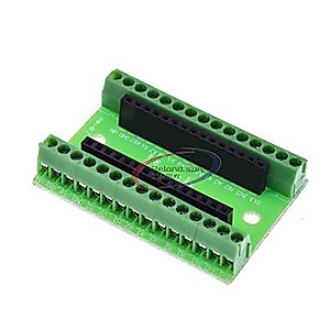 Nano V3.0 3.0 Controller Terminal Adapter Expansion Board ATMEGA328P Nano IO Shield Simple Extension Plate for Arduino AVR