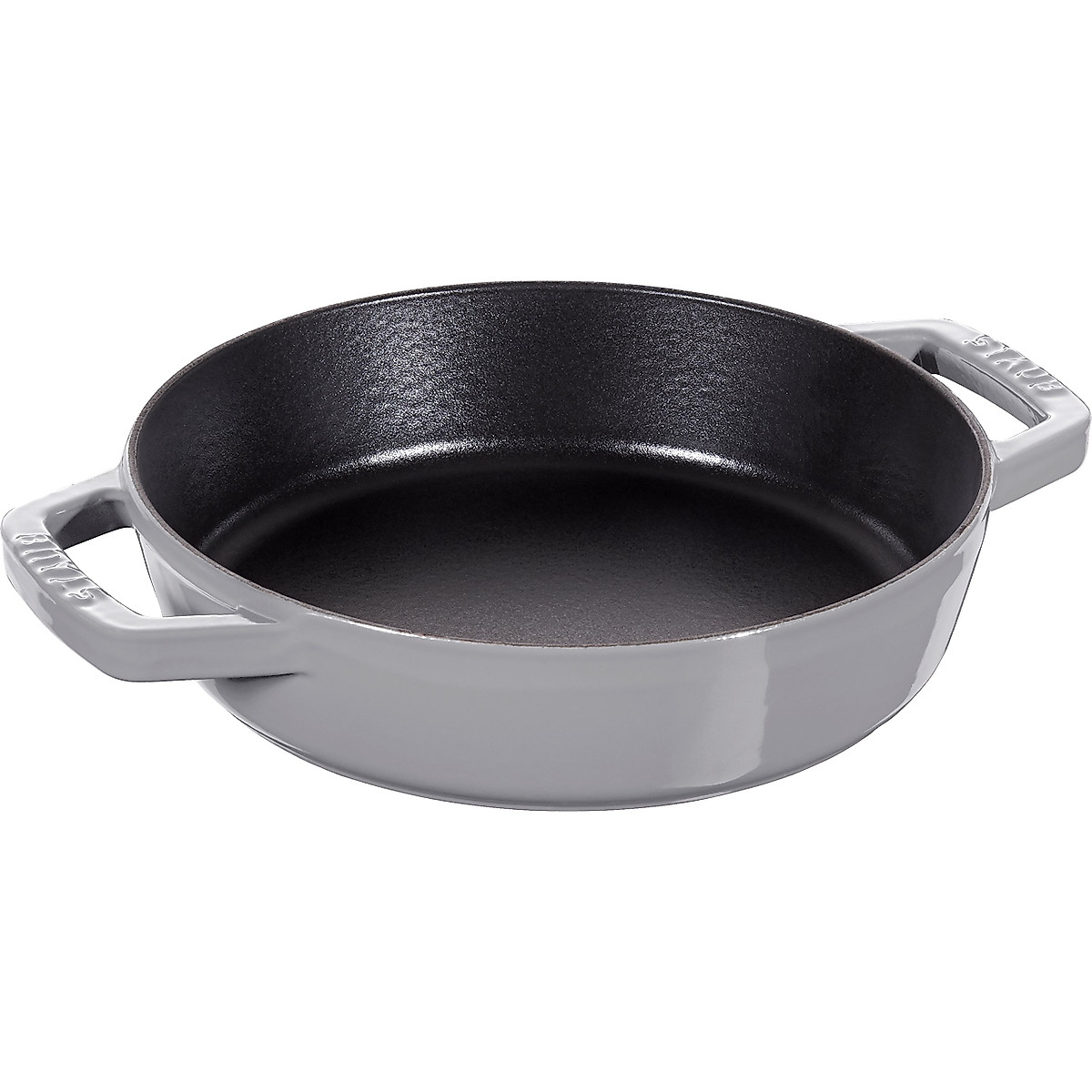 STAUB 40511-660-0 Cast Iron Frying Pan, Grey, 20 cm